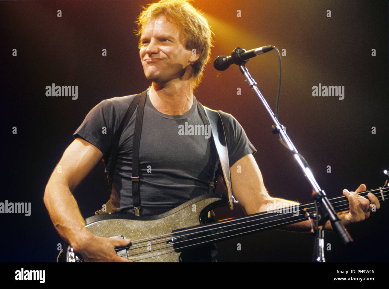 Gordon Matthew Sumner (Sting) on 14.05.1991 in München / Munich ...