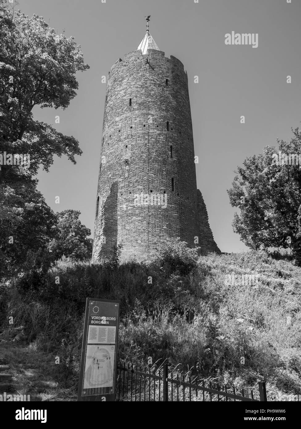 Goose Tower, Vordingborg Castle, Vordingborg, Zealand, Denmark, Europe ...