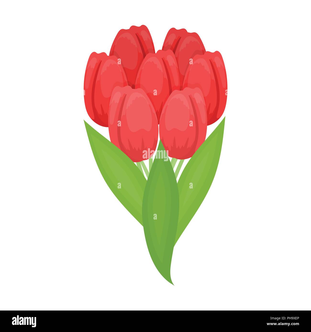 Cartoon Single Flower