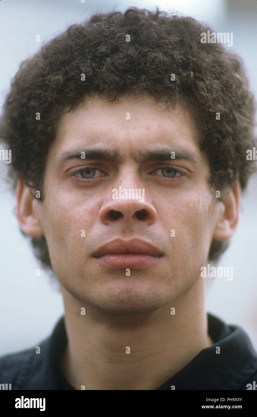 UB40 (Michael Virtue) on 16.04.1984 in Schleiden. | usage worldwide ...