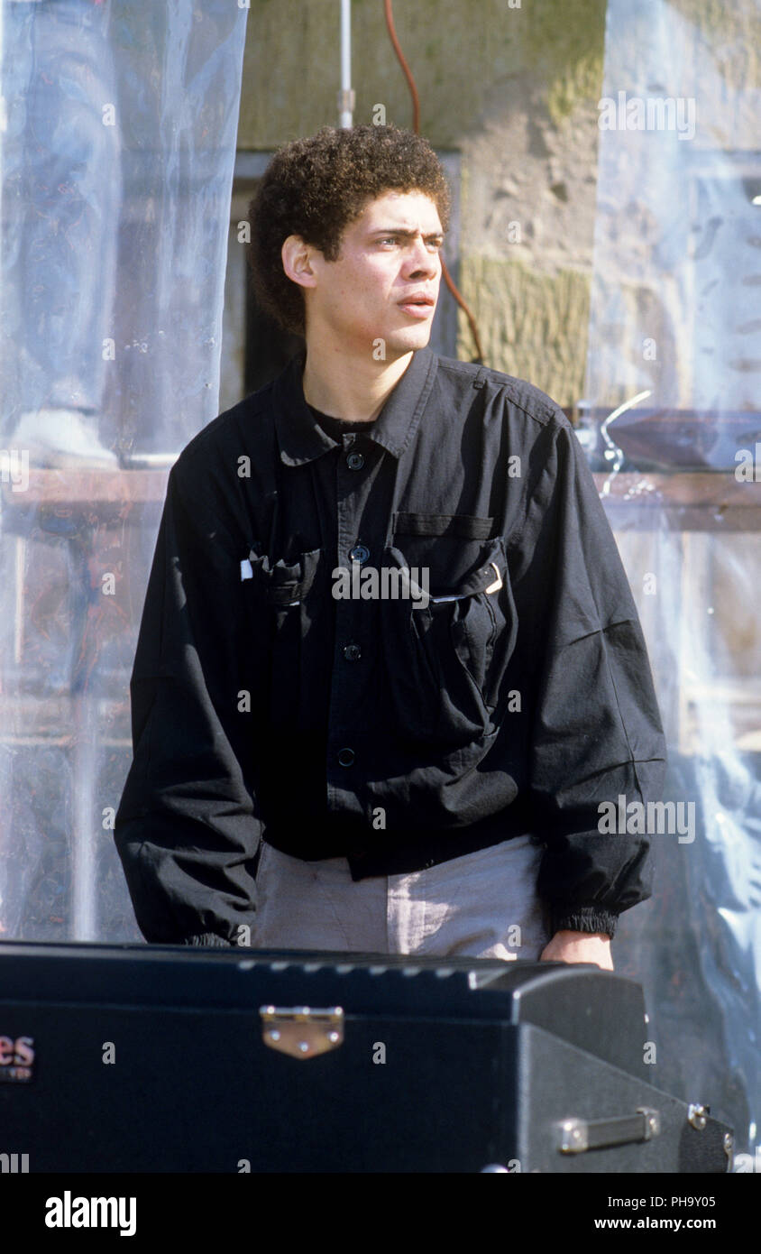 UB40 (Michael Virtue) on 16.04.1984 in Schleiden. | usage worldwide ...