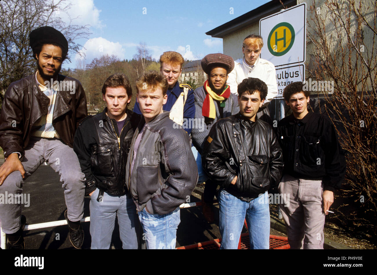 UB40 (v.l. Earl Falconer, Robin Campbell, Alistair Campbell, Brian ...