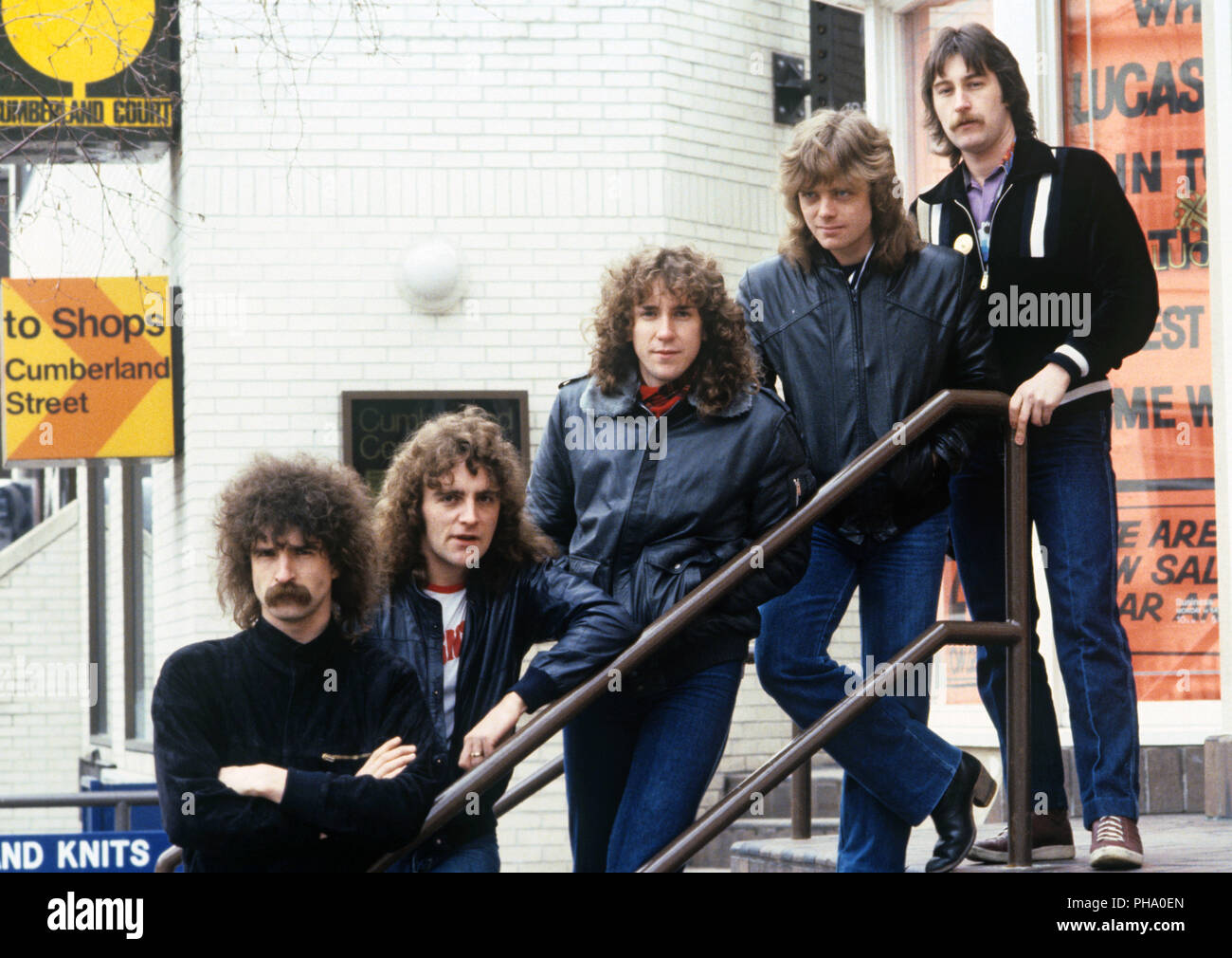 Saga in March 1982 in Toronto. | usage worldwide Stock Photo - Alamy