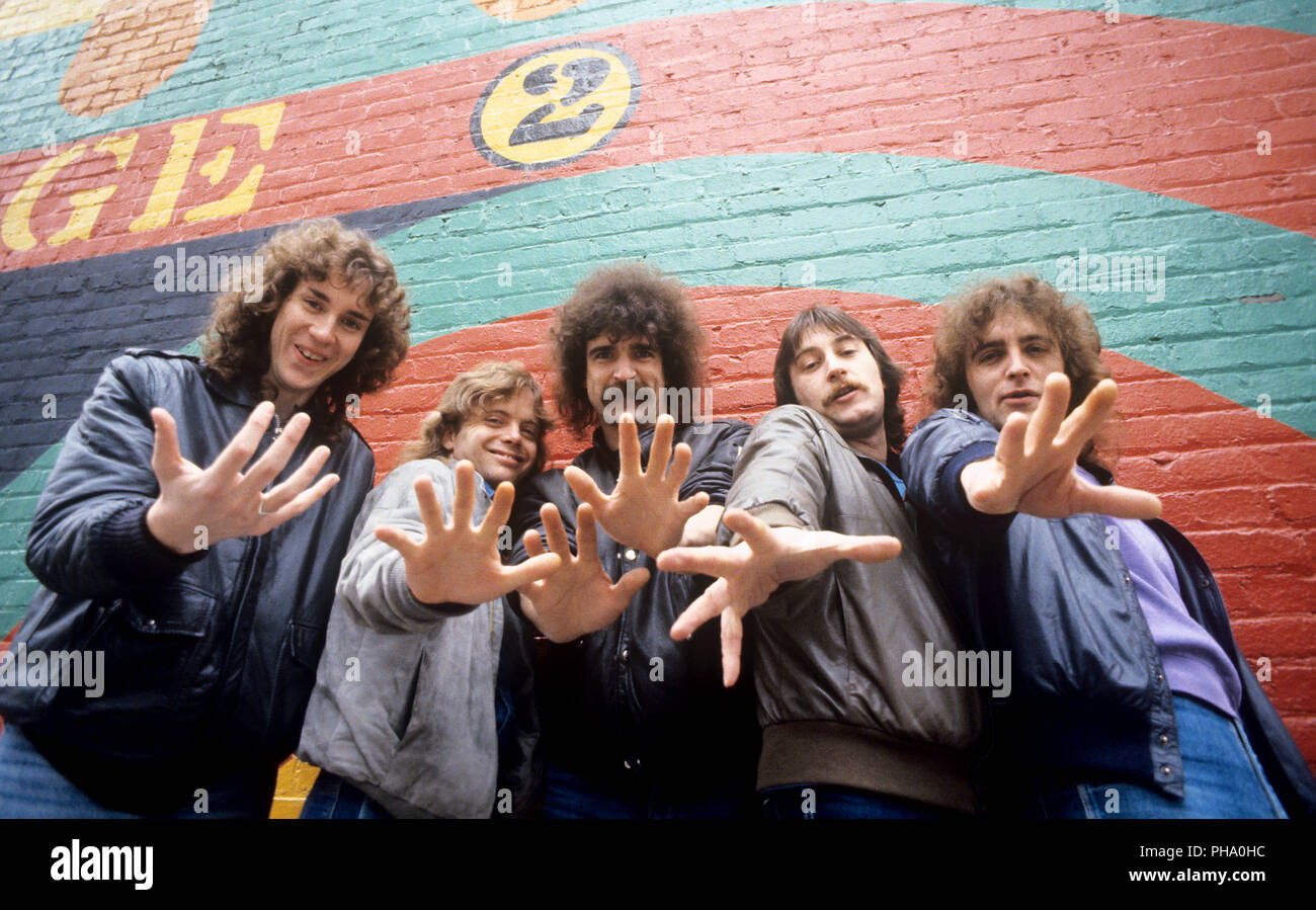 Saga in March 1982 in Toronto. | usage worldwide Stock Photo - Alamy