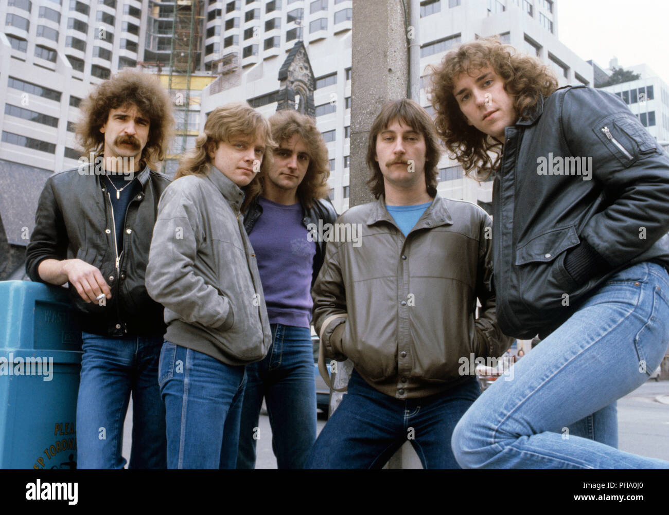 Saga in March 1982 in Toronto. | usage worldwide Stock Photo - Alamy