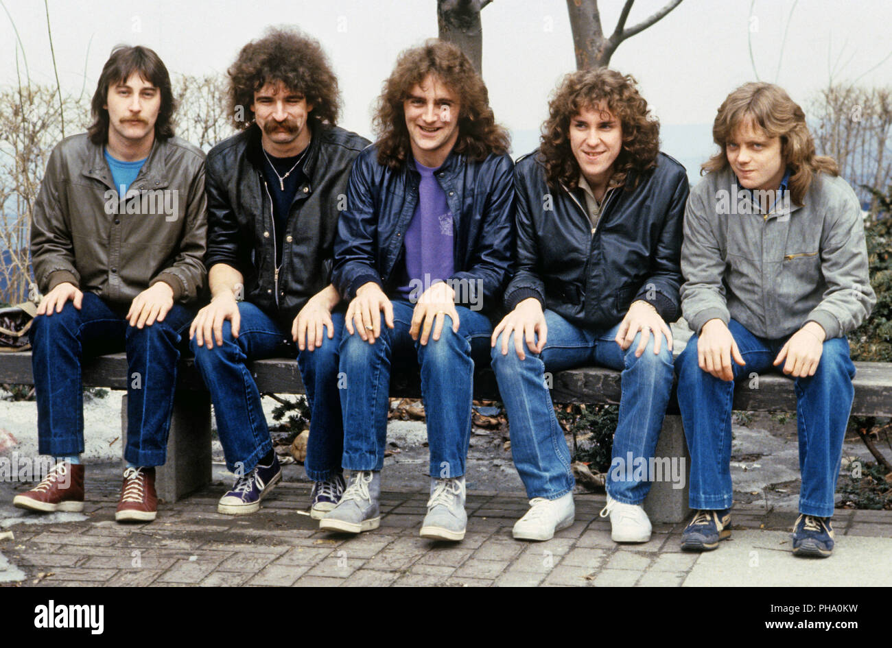 Saga in March 1982 in Toronto. | usage worldwide Stock Photo - Alamy