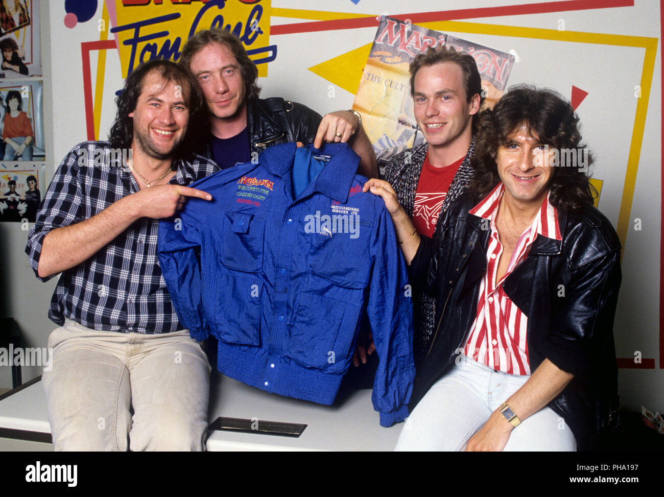 Marillion (Singer Derek William Dick) on 04.06.1987. | usage worldwide ...