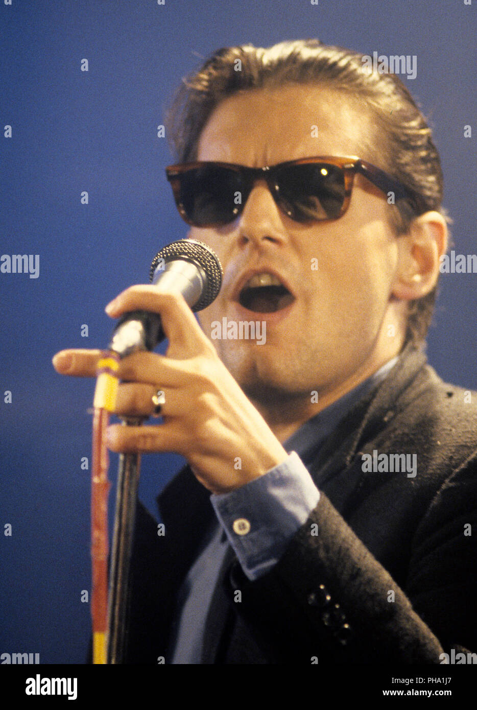 Falco pictured in November 1985 in Lippstadt. | usage worldwide Stock ...