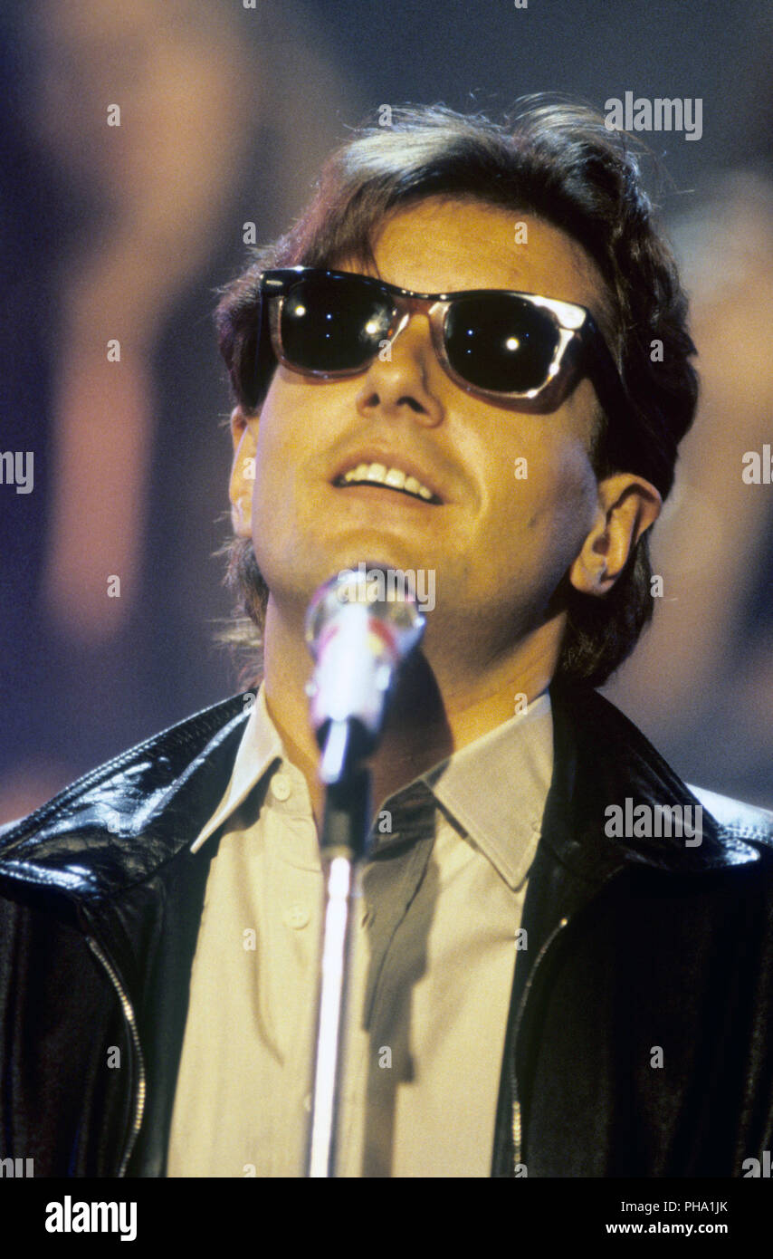 Falco in August 1987 in Berlin. | usage worldwide Stock Photo - Alamy