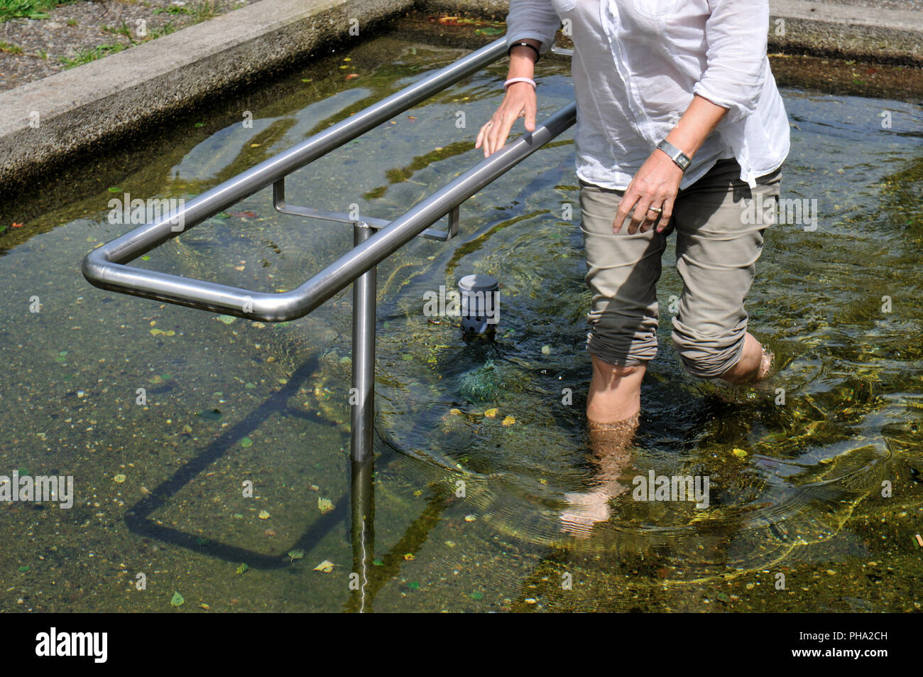 Kneipp cure legs hi-res stock photography and images - Alamy