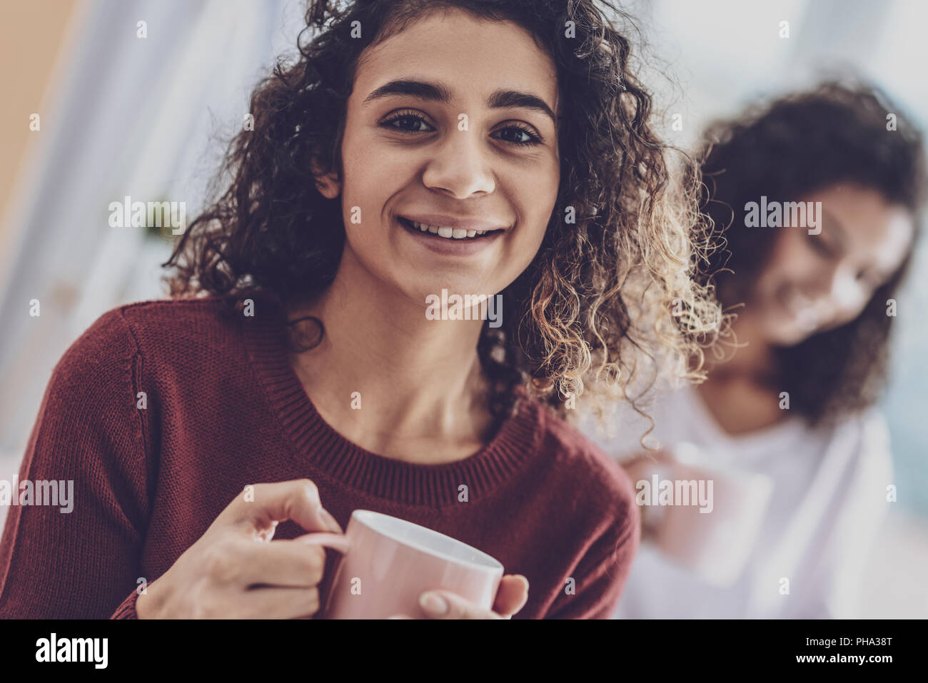 Friendly sisters hi-res stock photography and images - Alamy