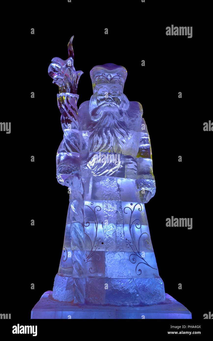 Santa claus sculpture hi-res stock photography and images - Alamy