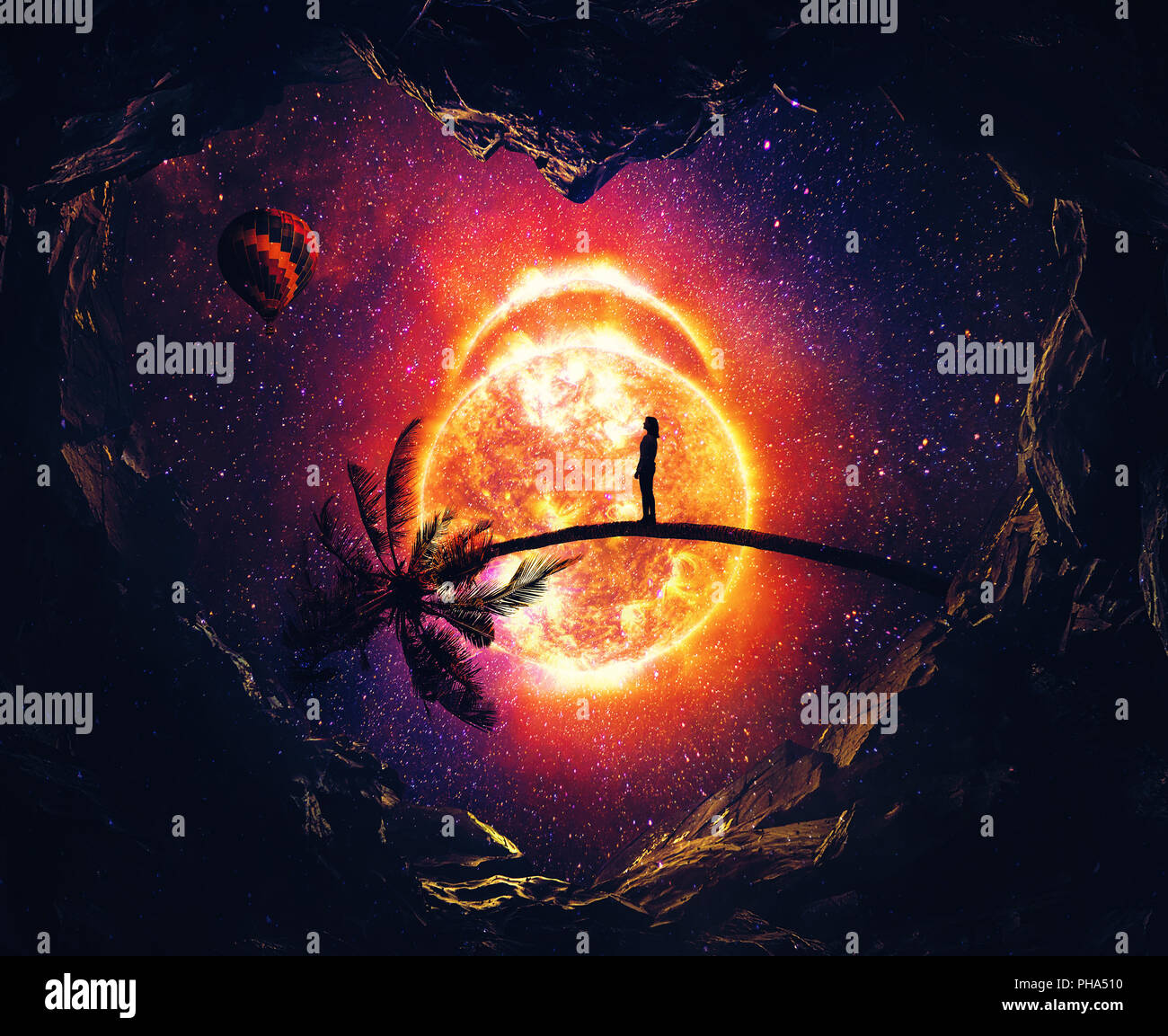 Universe expansion balloon hi-res stock photography and images - Alamy