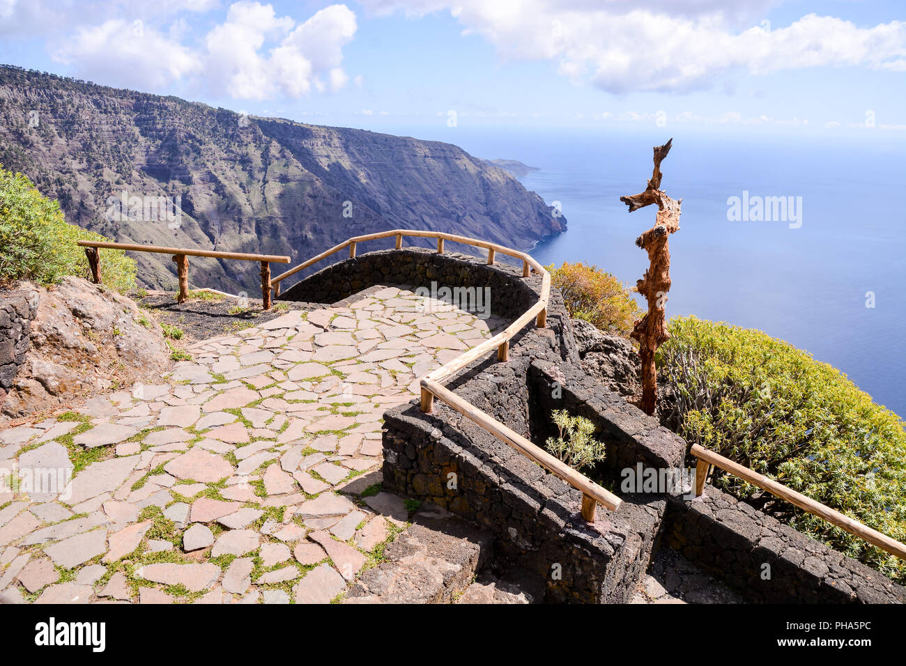 Landscape Of El Hierro Canary Island Stock Photo - Alamy
