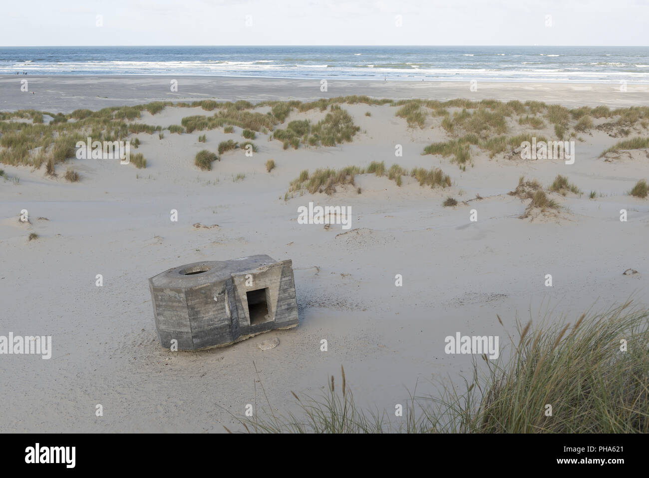 Old German bunker Stock Photo - Alamy