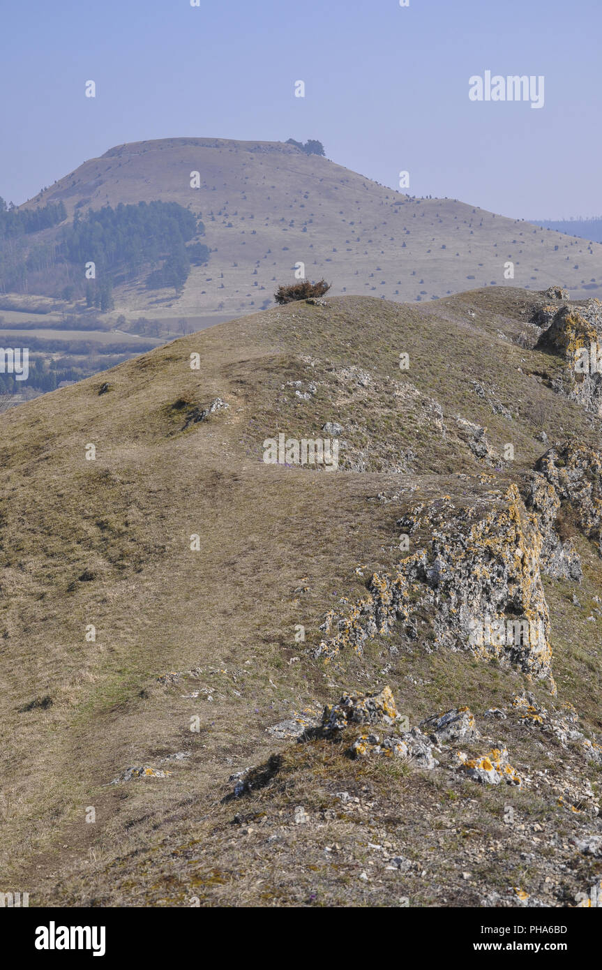 Protected Landscape around Blasienberg Rock Formations, Germany Stock ...