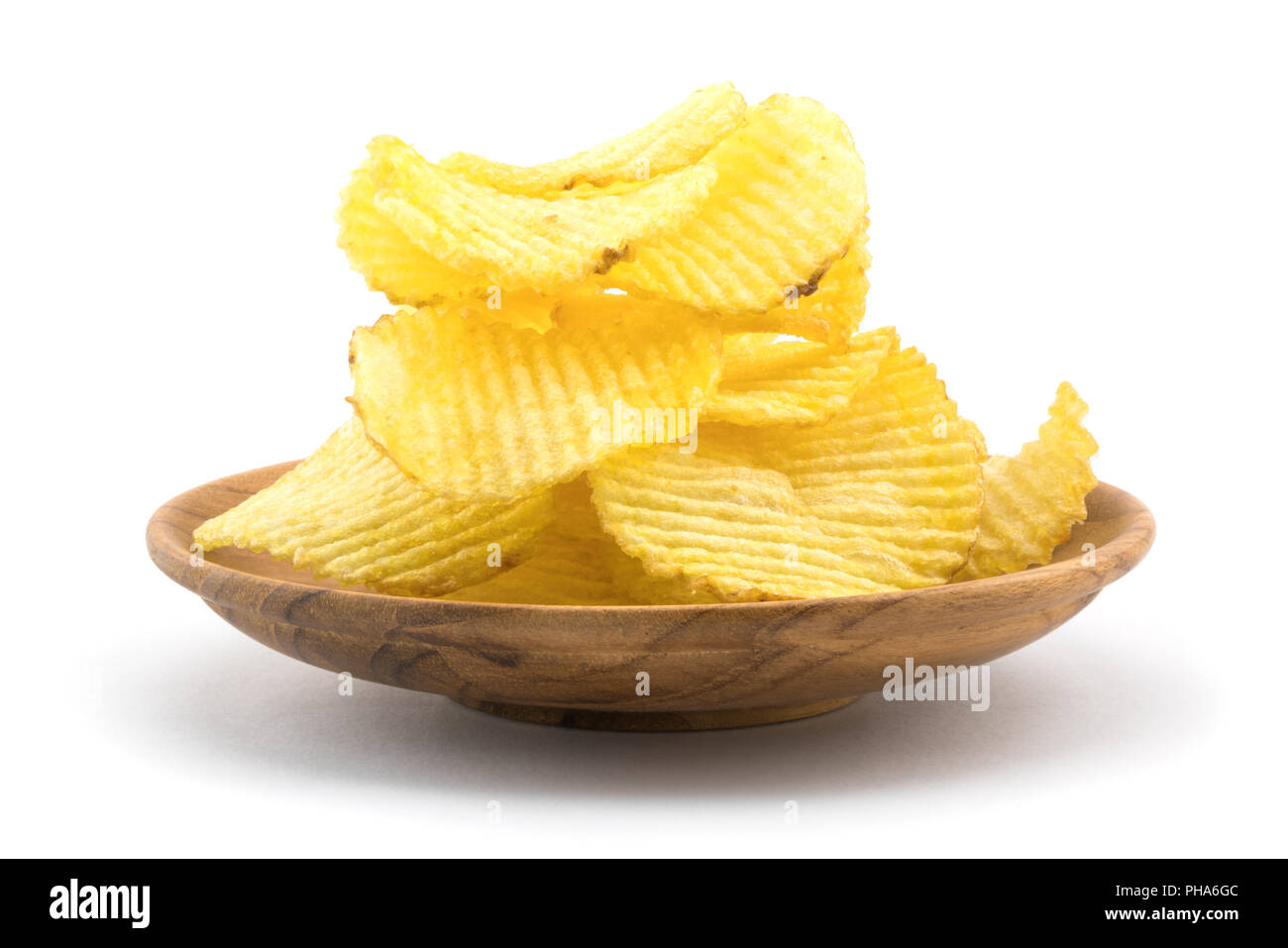Crispy fries in plate Cut Out Stock Images & Pictures - Alamy