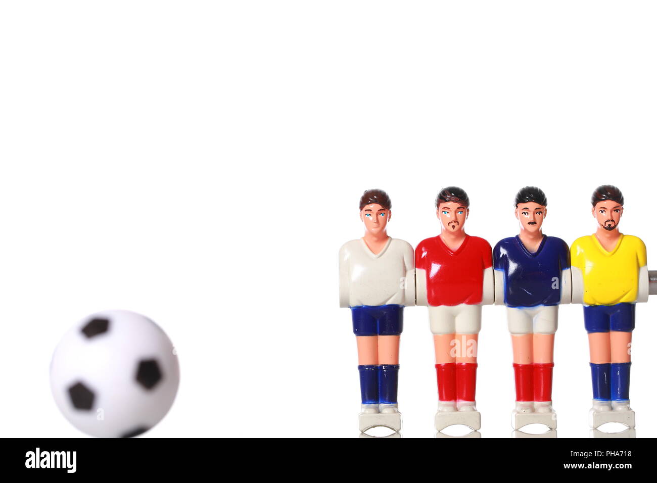 Foosball men Cut Out Stock Images & Pictures - Alamy