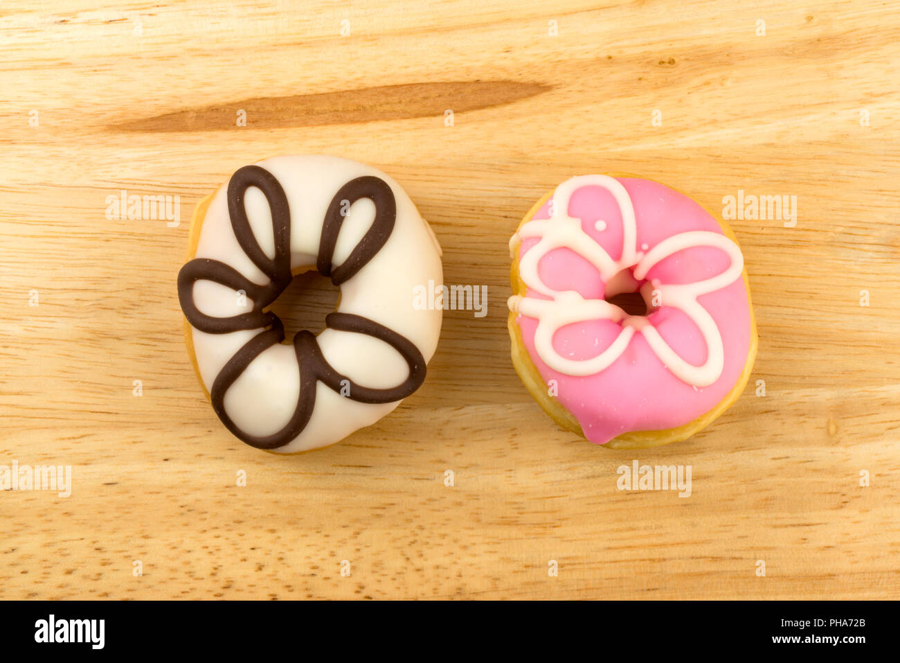 Colorful homemade doughnuts Stock Photo - Alamy
