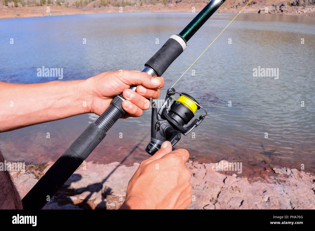Gran canaria lake chira canaria hi-res stock photography and images - Alamy