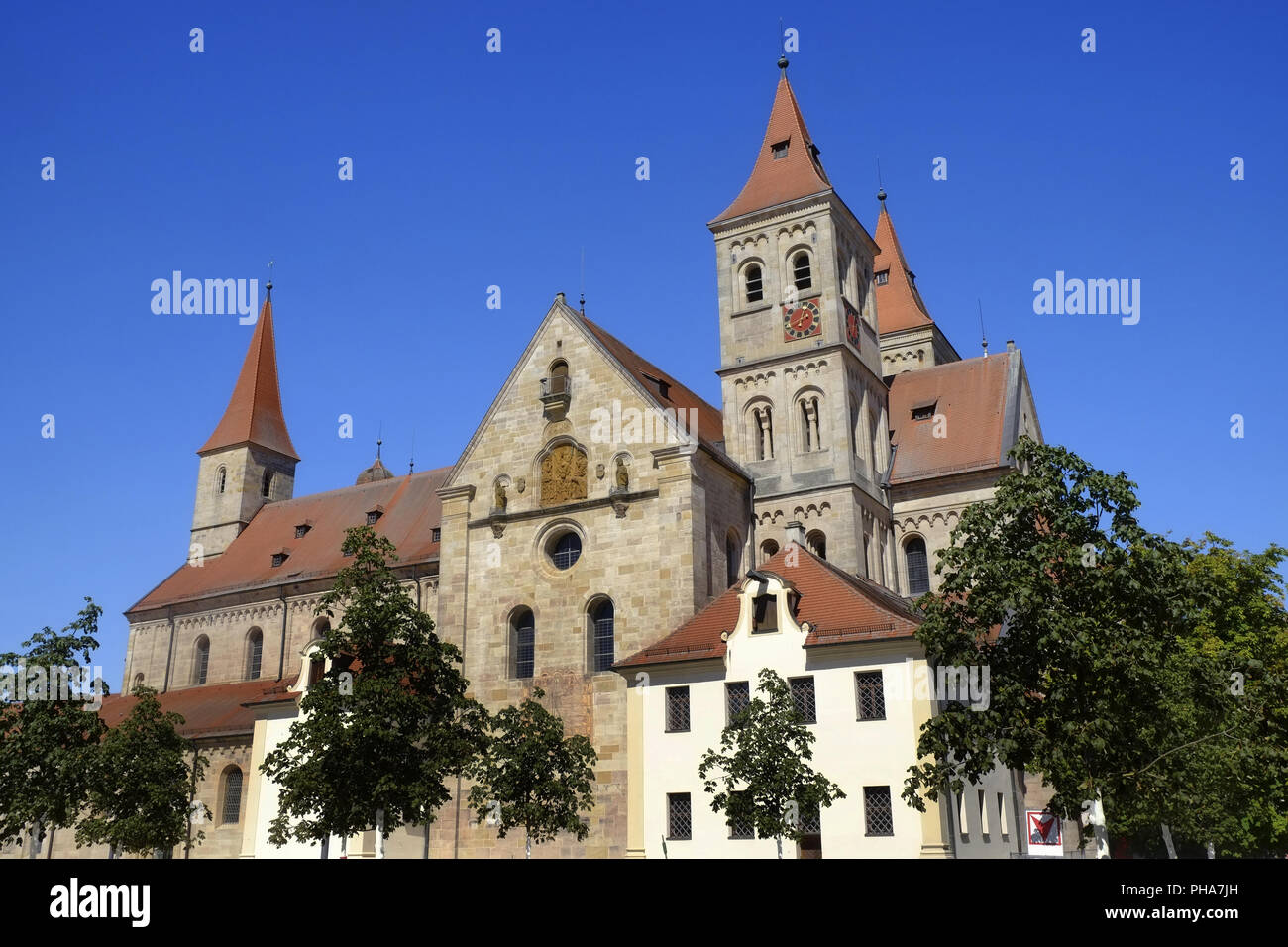 Ellwangen, St. Vitus Basilica Stock Photo - Alamy