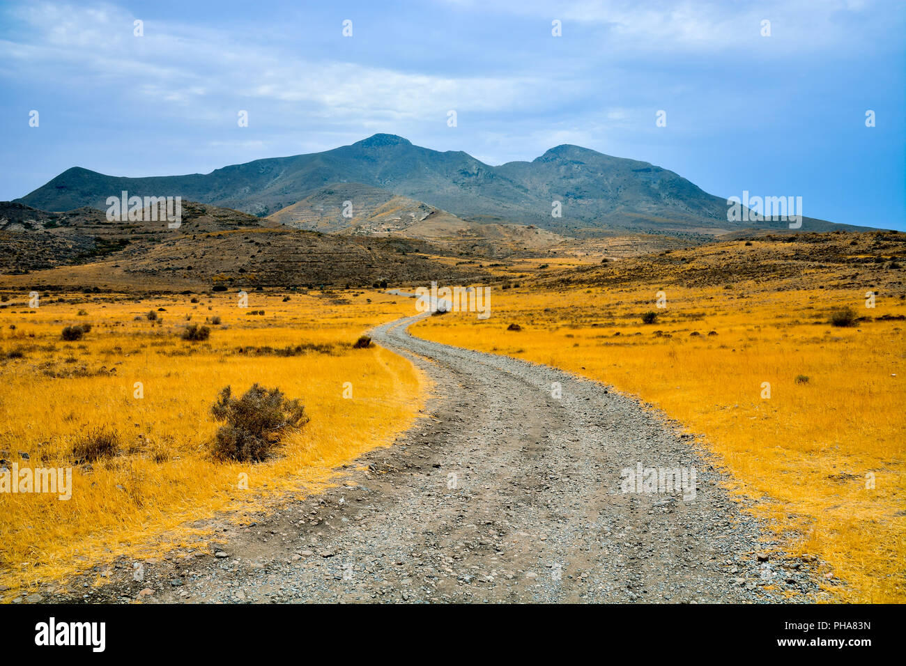 Countryside Desert Dirt Path Stock Photo - Alamy