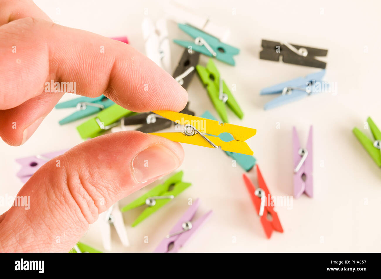 Photo picture of clothespin Stock Photo - Alamy
