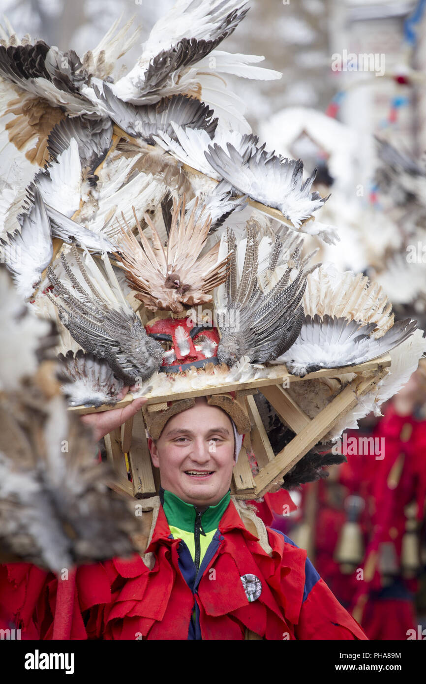 Bulgaria Traditional Masquerade Games Stock Photo - Alamy
