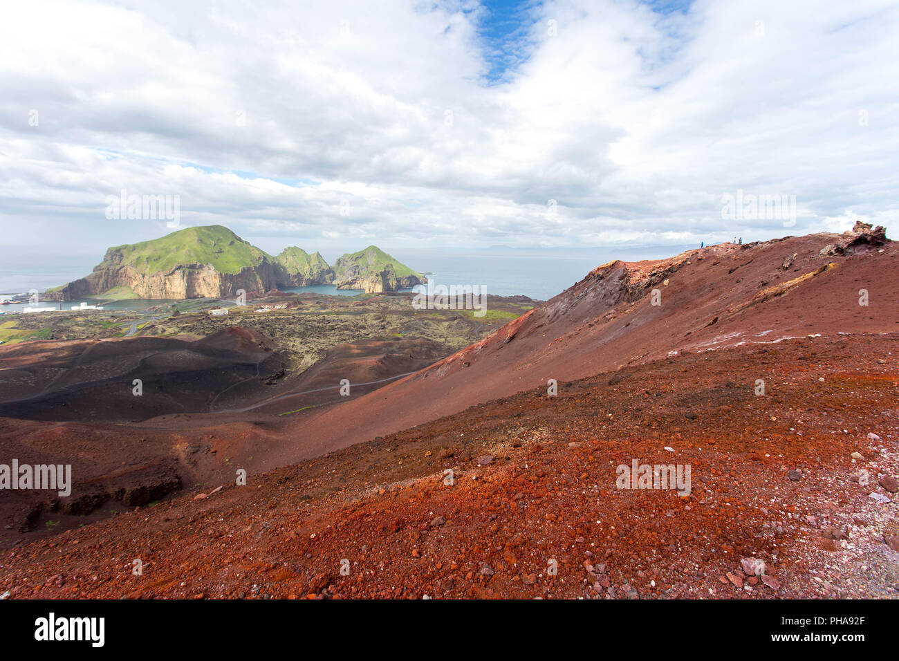 Eldfell volcano 1973 hi-res stock photography and images - Alamy