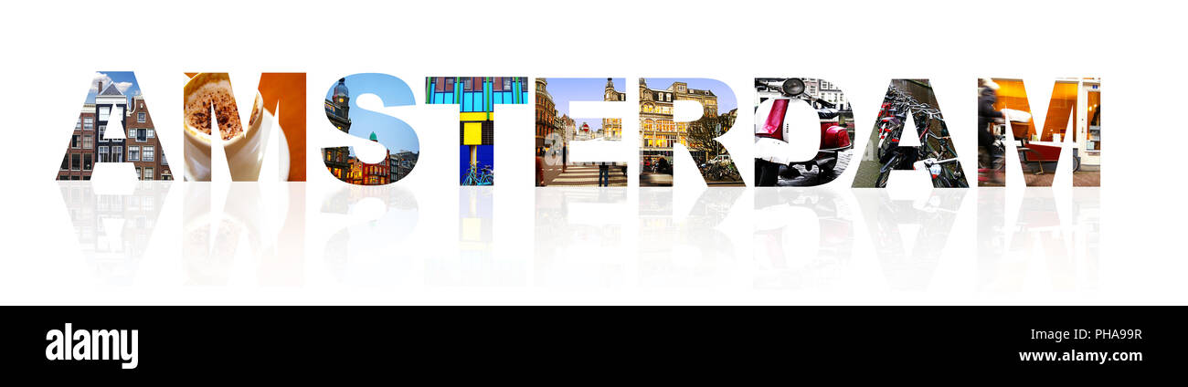 Amsterdam collage hi-res stock photography and images - Alamy