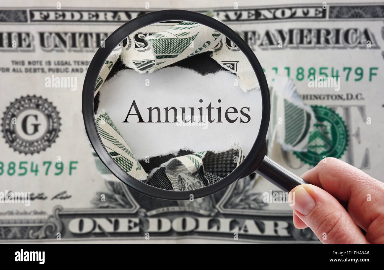 Annuities hi-res stock photography and images - Alamy