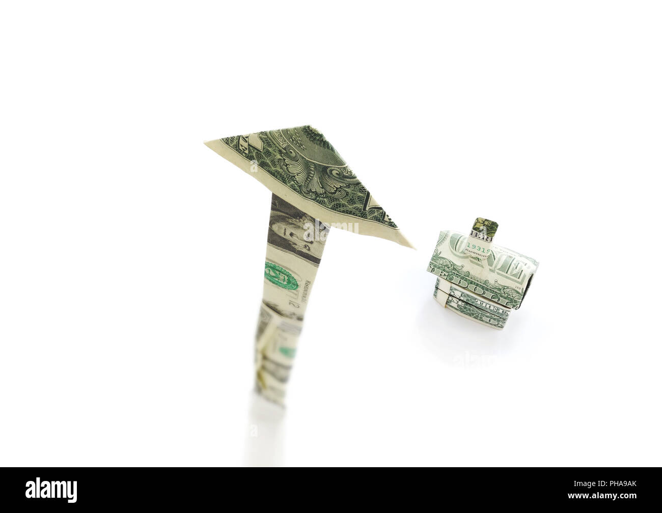 Dollar rise Cut Out Stock Images & Pictures - Alamy