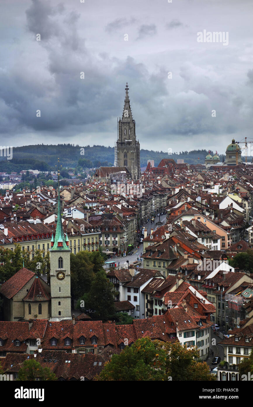 Swiss rooftops hi-res stock photography and images - Alamy