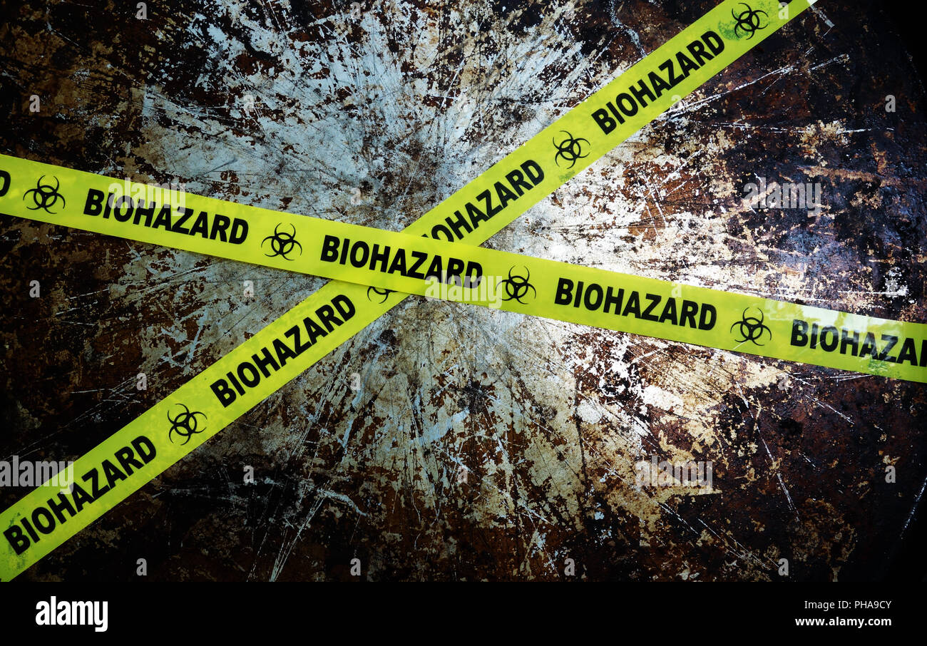 Biohazard tape hi-res stock photography and images - Alamy