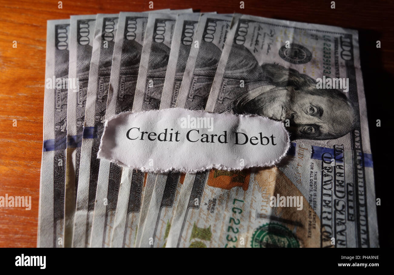 Credit and debt hi-res stock photography and images - Alamy