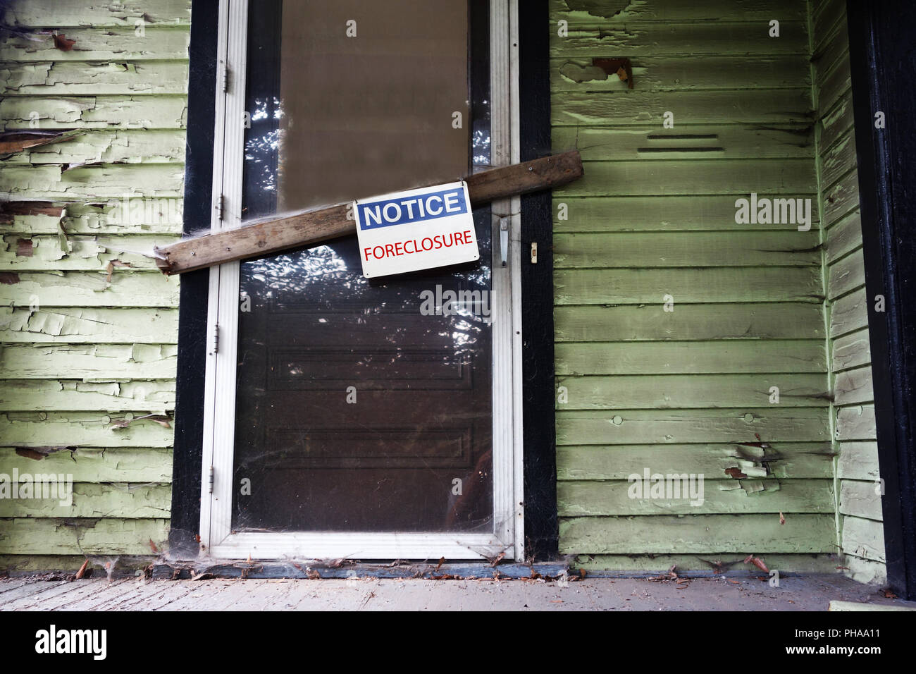 Foreclosed House High Resolution Stock Photography and Images - Alamy
