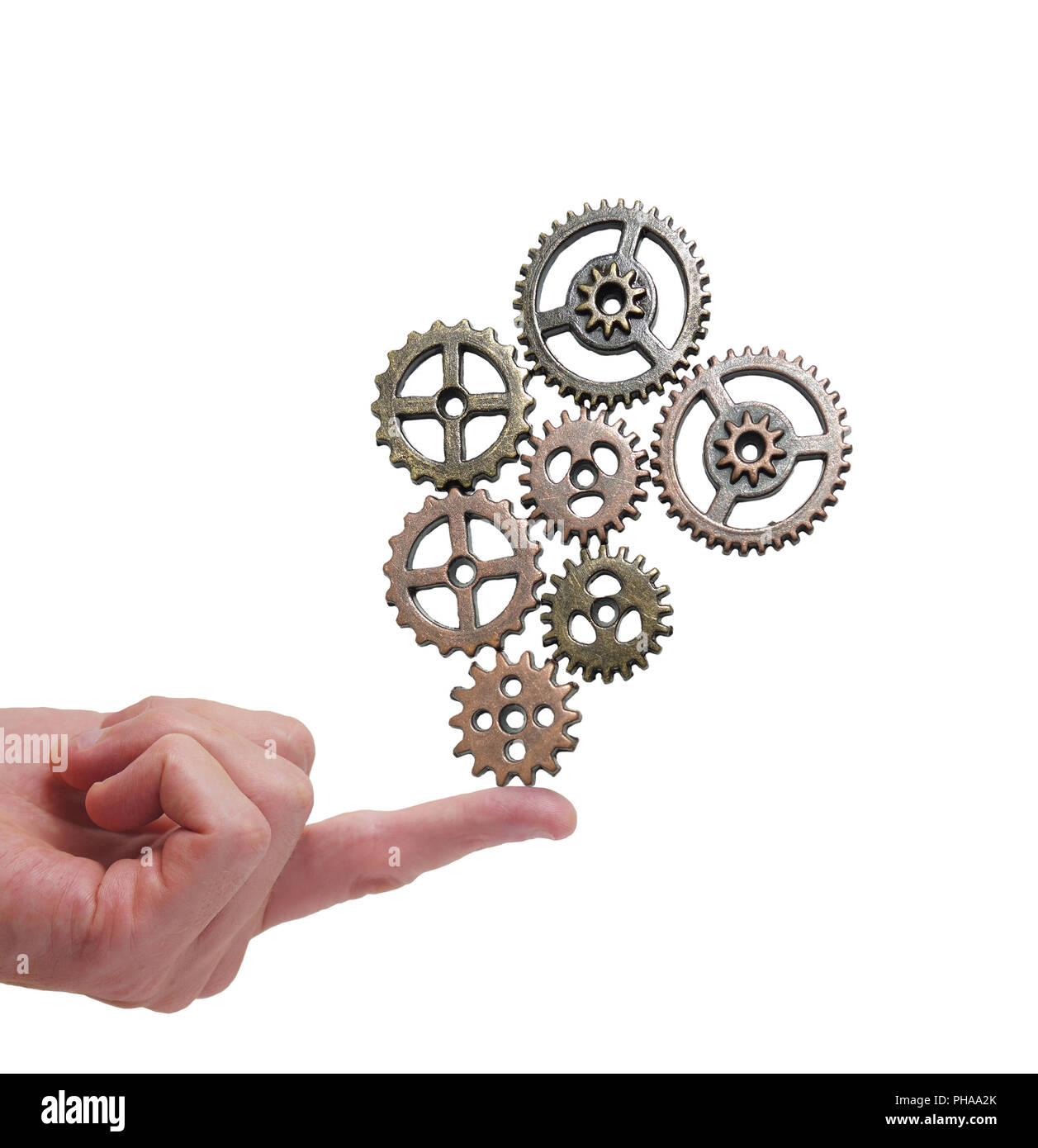 Balancing gears hi-res stock photography and images - Alamy