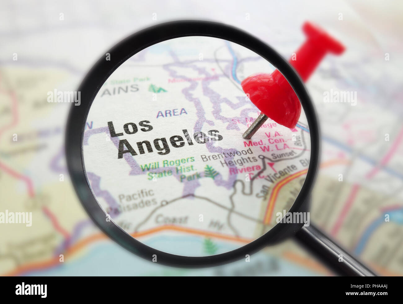 California map pin hi-res stock photography and images - Alamy
