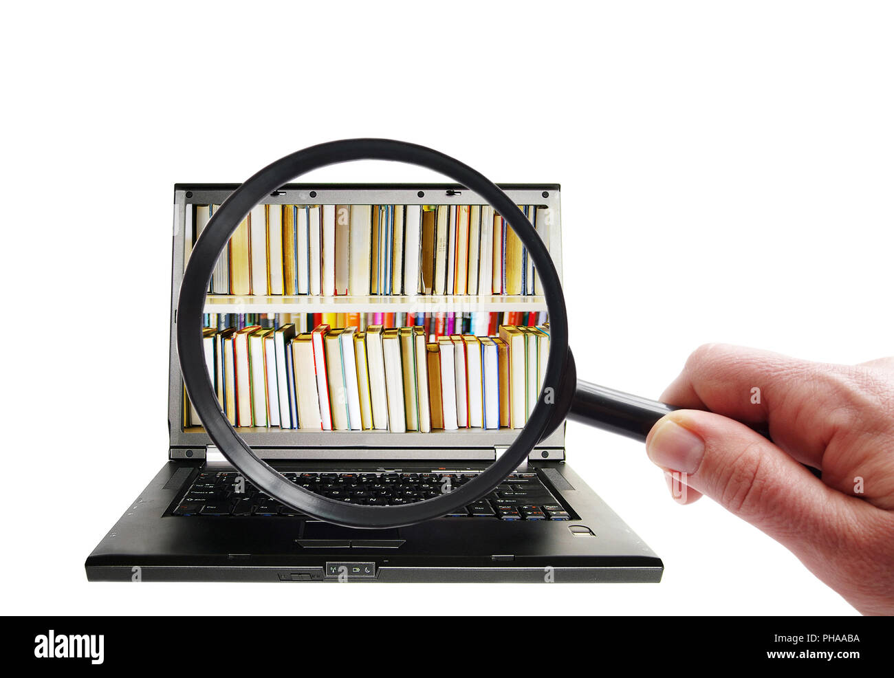 Library search screen hi-res stock photography and images - Alamy