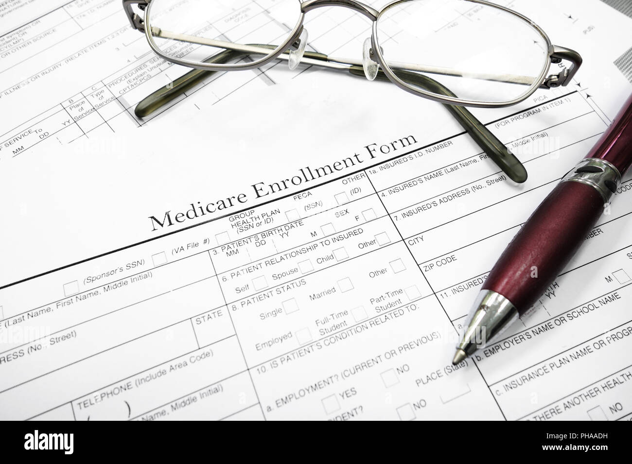 Enrollment form hi-res stock photography and images - Alamy