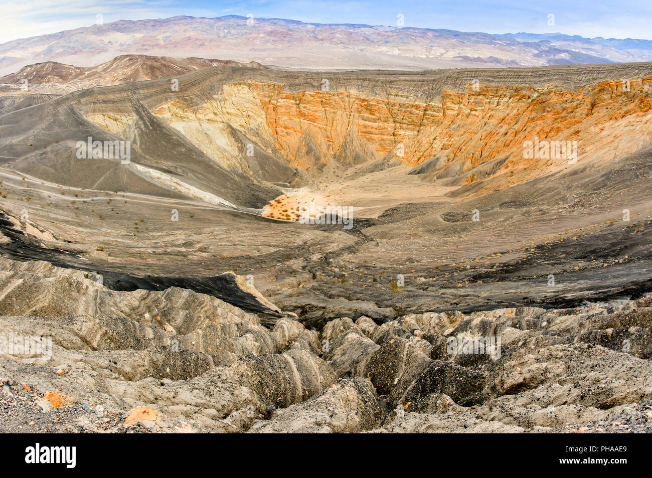 Ubehebe crater hi-res stock photography and images - Alamy