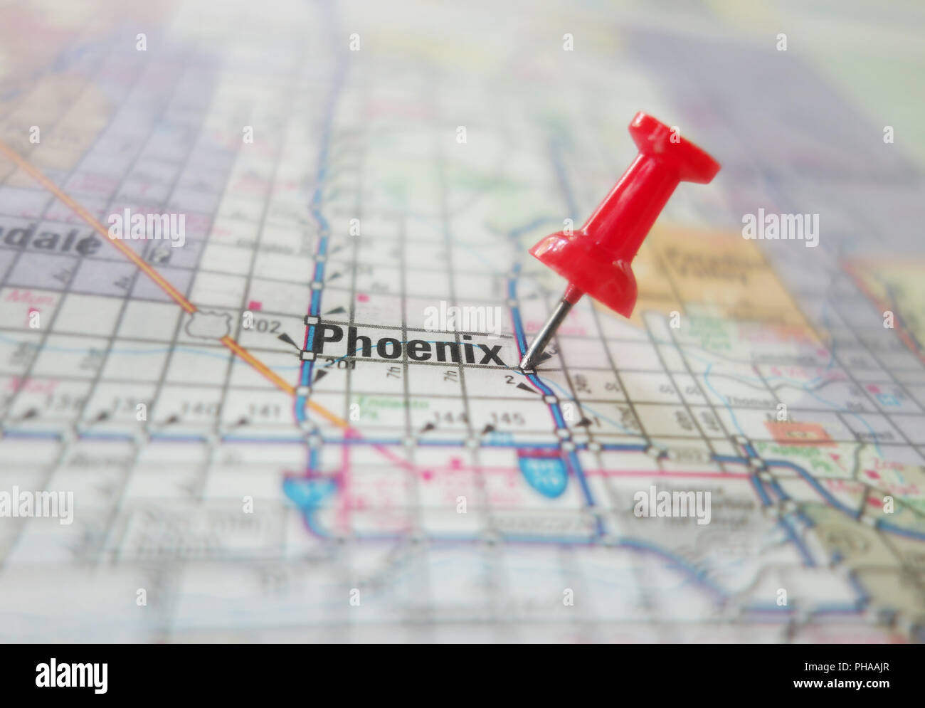 Arizona map hi-res stock photography and images - Alamy