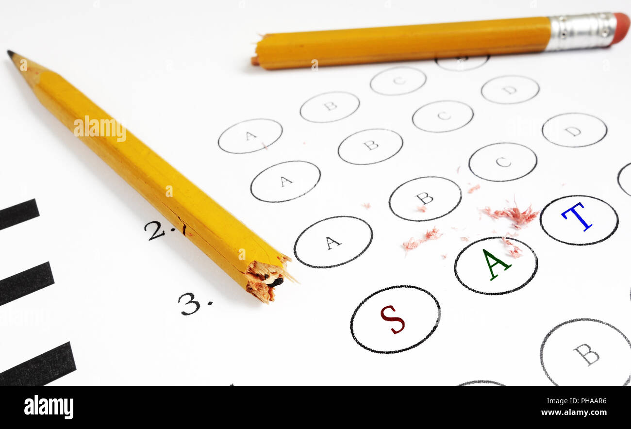 Sat exam school hi-res stock photography and images - Alamy
