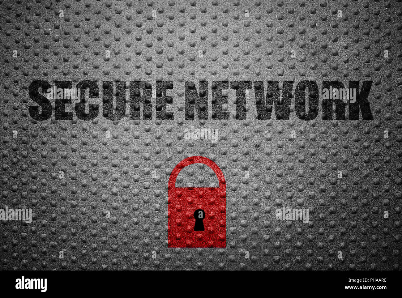 Secure computer network concept Stock Photo - Alamy