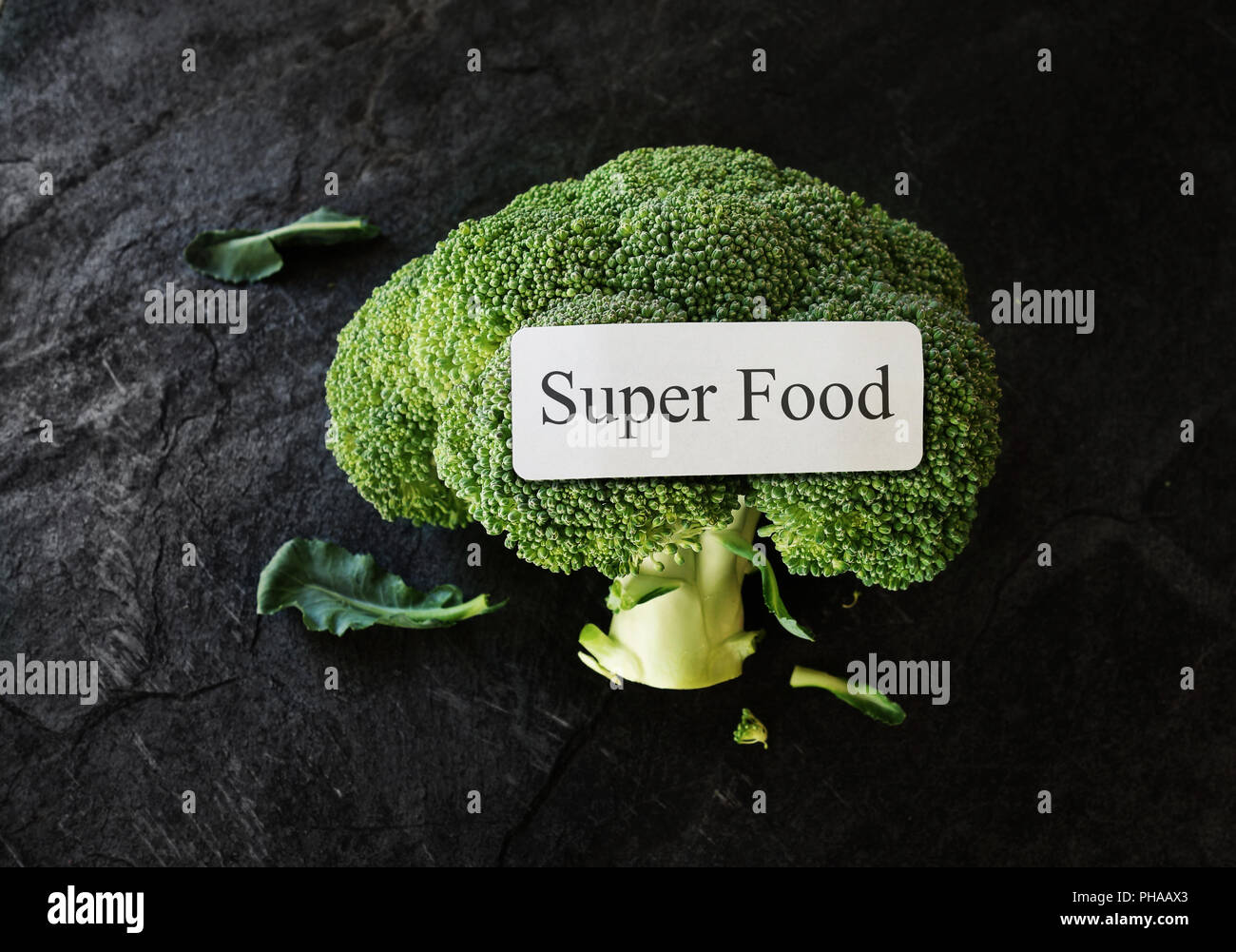 Super Food Concept Stock Photo - Alamy