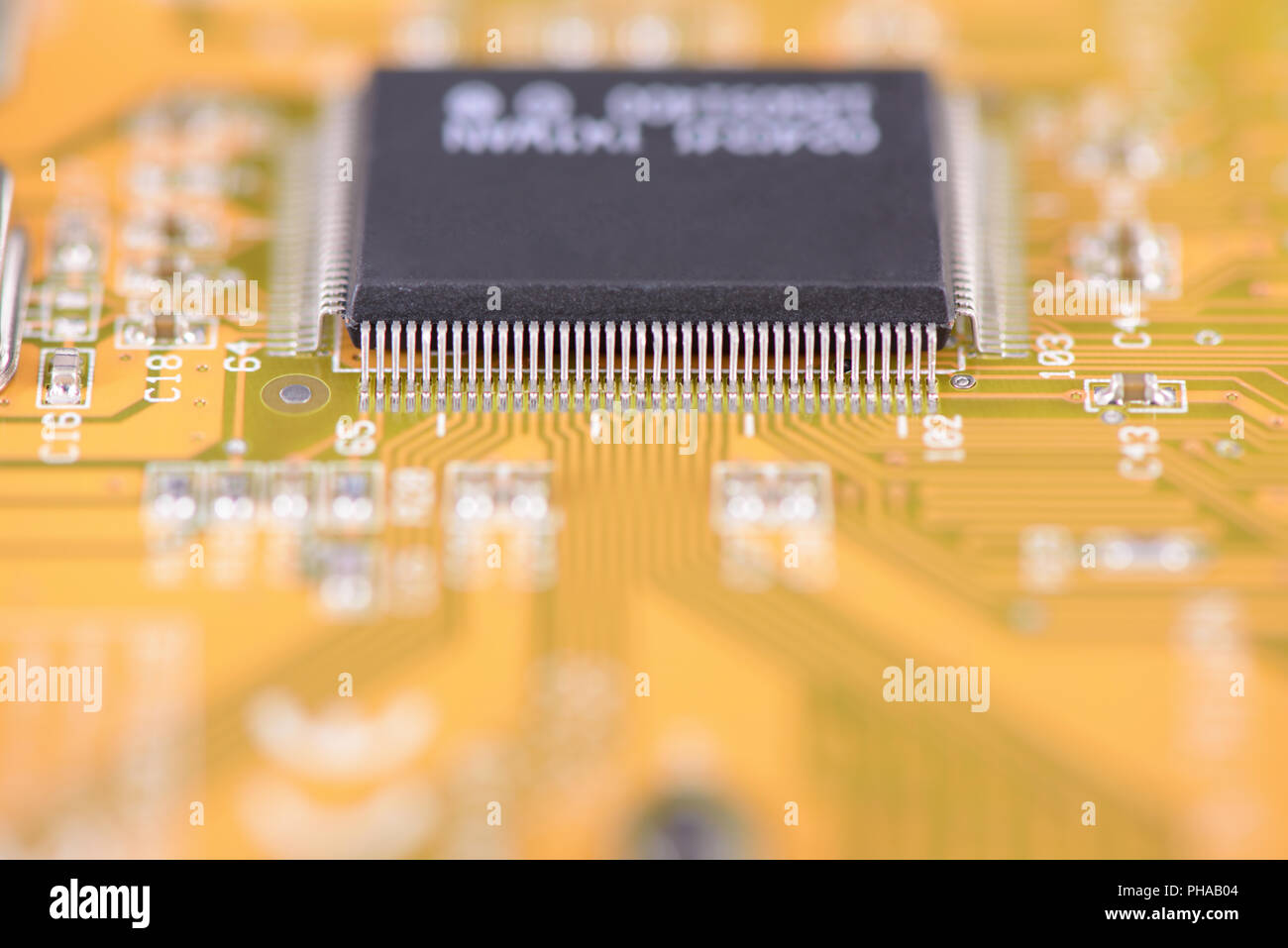 Computer motherboard detail hi-res stock photography and images - Alamy