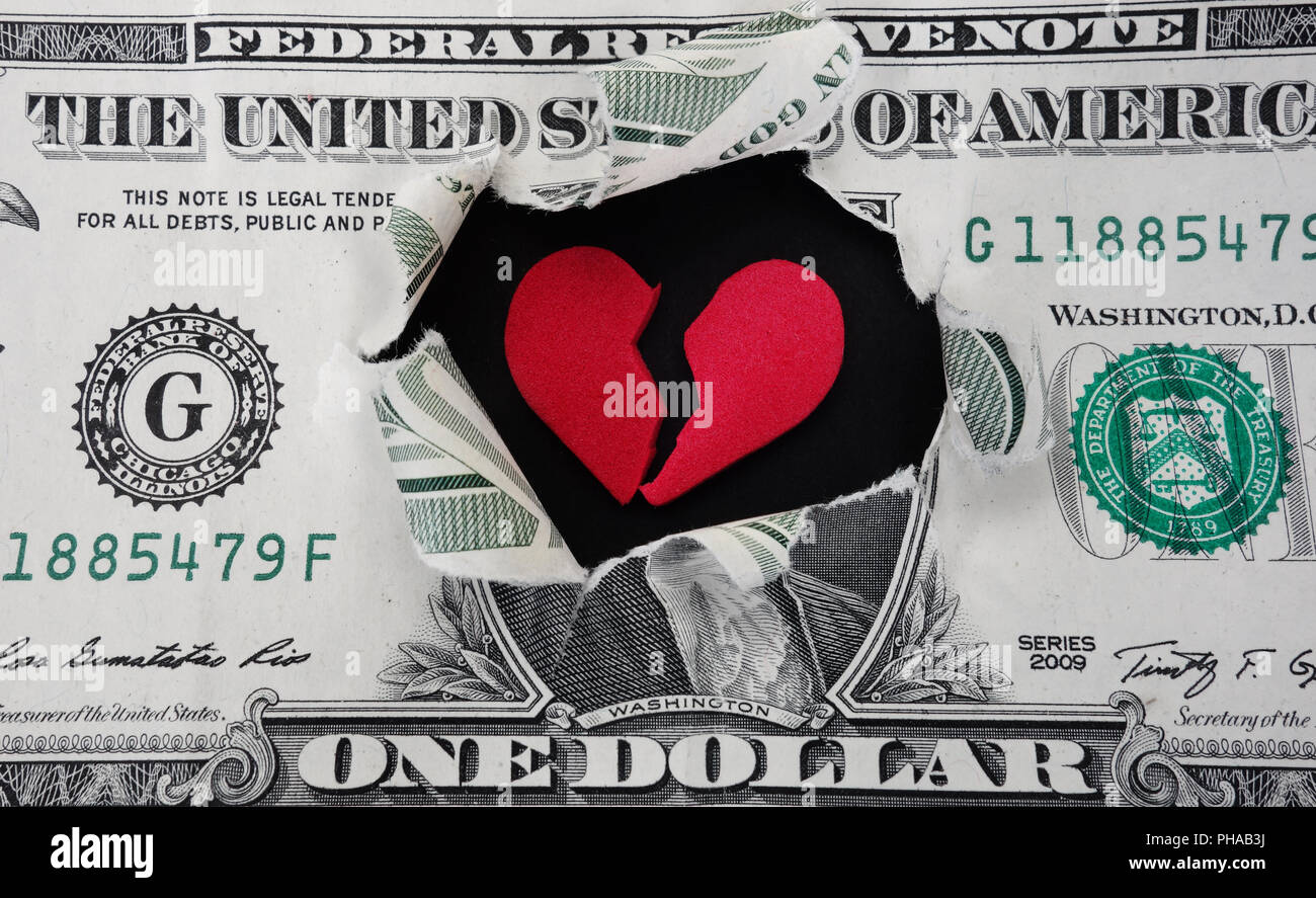 Torn money hi-res stock photography and images - Alamy