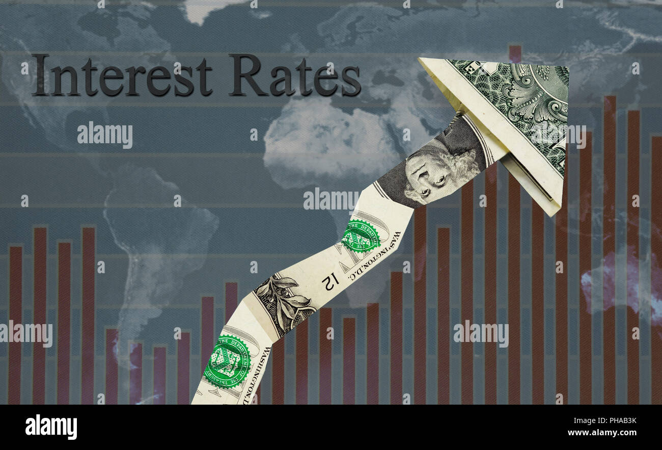 Interest rate graph hi-res stock photography and images - Alamy
