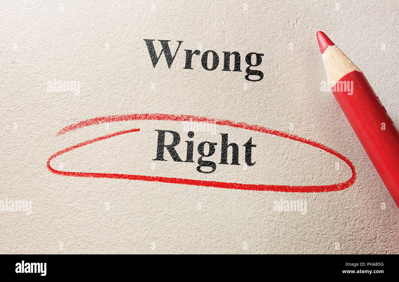 Wrong answer hi-res stock photography and images - Alamy