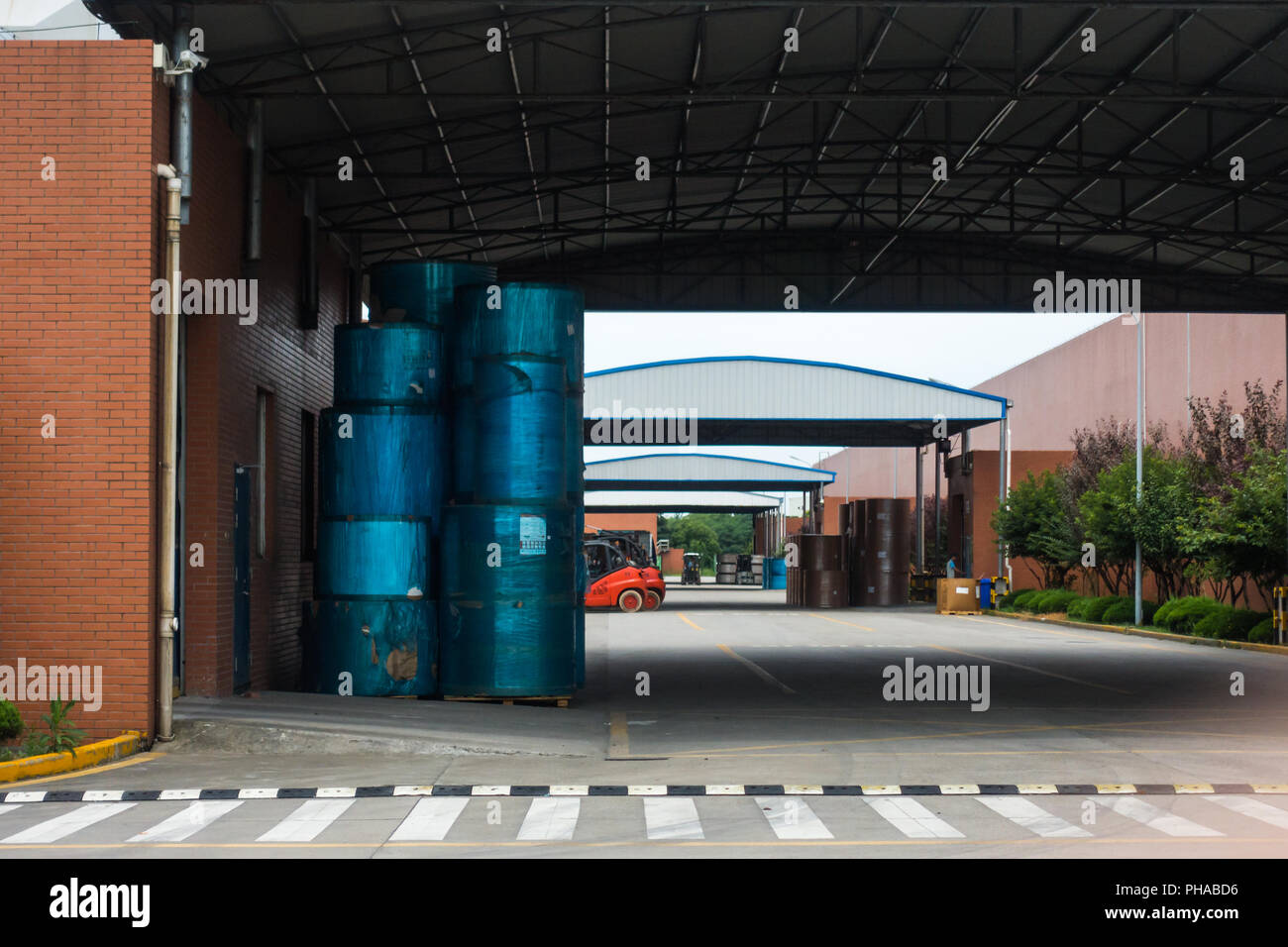 Paper Material Rolls Warehouse Storage Industrial Equipment Production ...